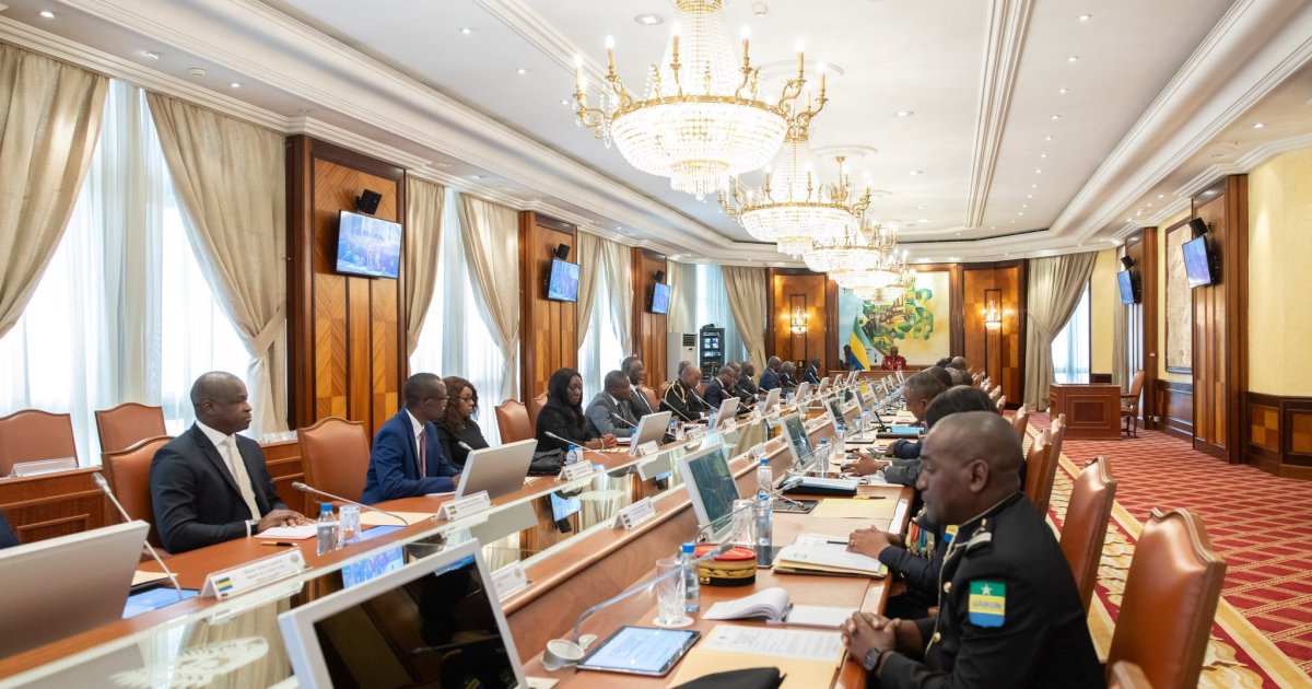 Communiqué final du conseil des ministres de la transition du Gabon du ...